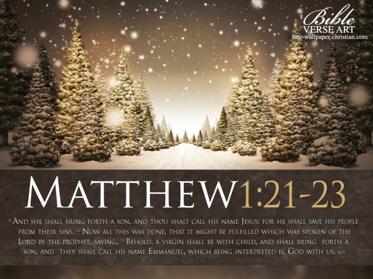 Matthew 1:21-23!! | Kristi Ann's Haven