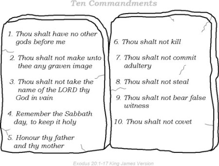 GOD’S Ten Commandments and more Blessings!! | Kristi Ann's Haven