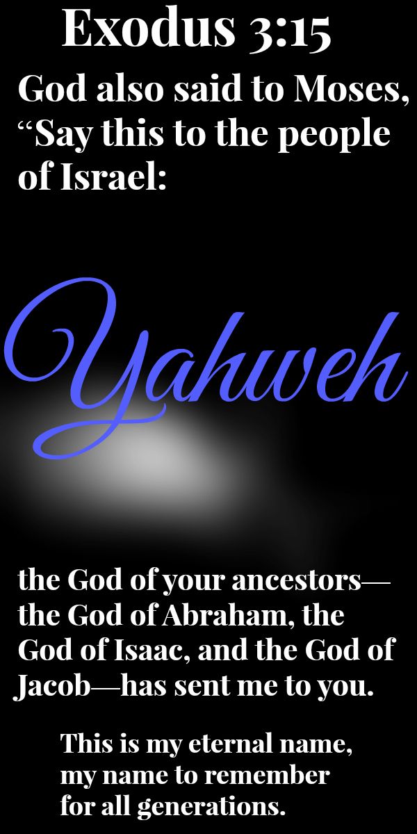 HE IS ( JEHOVAH-YAHWEH ) HE IS GOD!! | Kristi Ann's Haven