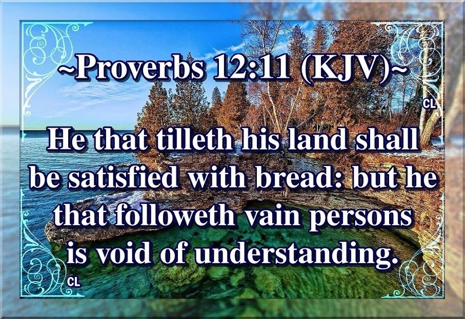 Proverbs 12:11 KJV and more!! | Kristi Ann's Haven