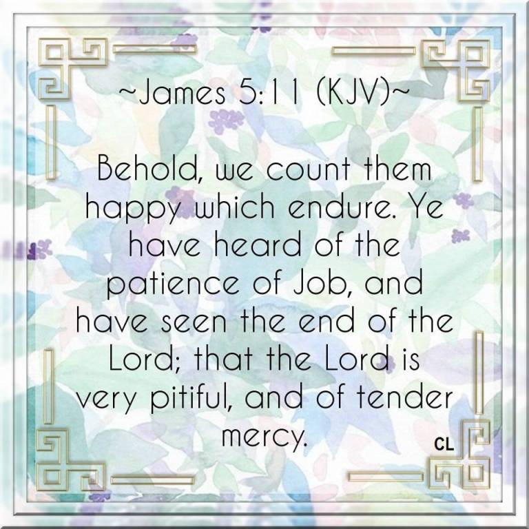 James 5:11 KJV and more Blessings!! | Kristi Ann's Haven