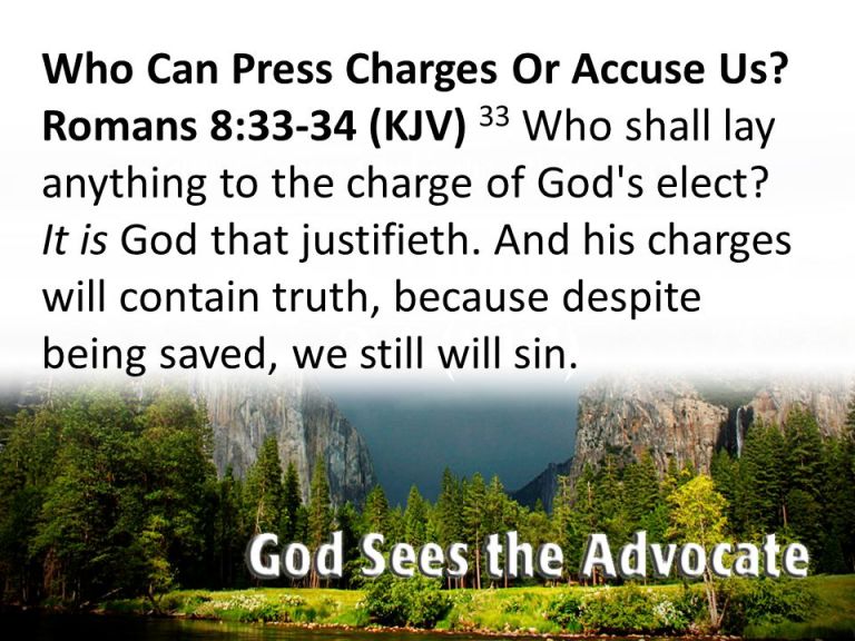 Romans 8:33-34 KJV and PRAISE JESUS-YESHUA!! | Kristi Ann's Haven