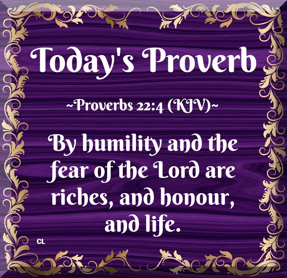 Pro 22-4 KJV | Kristi Ann's Haven