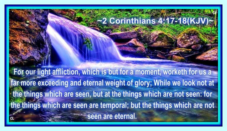 For our LIGHT affliction is through JESUS-YESHUA Amen!! | Kristi Ann's ...