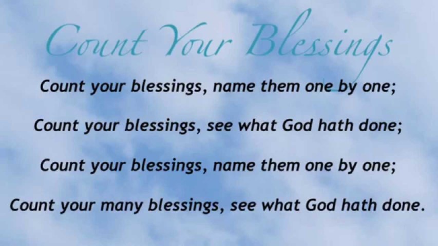Count Your many Blessings One by One Hallelujah and Amen!! | Kristi Ann ...